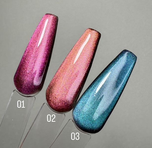 Купити Гель-лак 9D Cat Eye Moon # 1, 8 мл 0020 в інтернет магазині ...