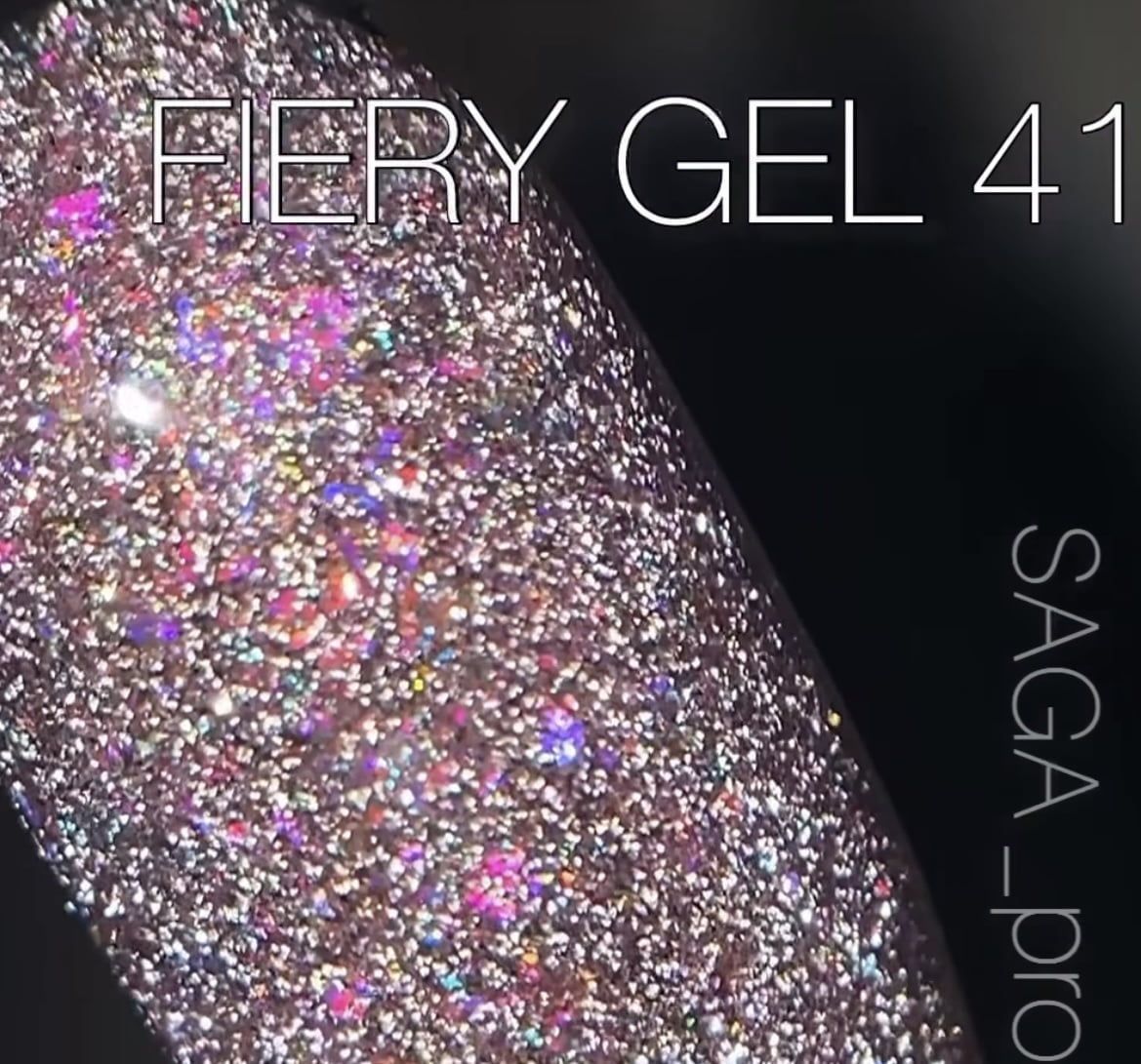 Купити Світловідбиваючий гель-лак Saga FIERY GEL № 41, 10 мл 13571 в ...